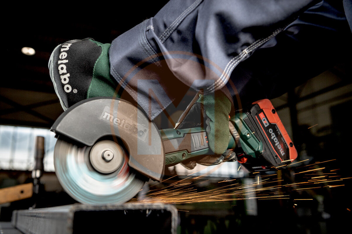 Metabo WPB 18 LT BL 11-125 Quick (613059660) Accu-slijper 18V incl. 5,5 ... Metabo WPB 18 LT BL 11-125 Quick (613059660) Accu-slijper 18V incl. 5,5 ...