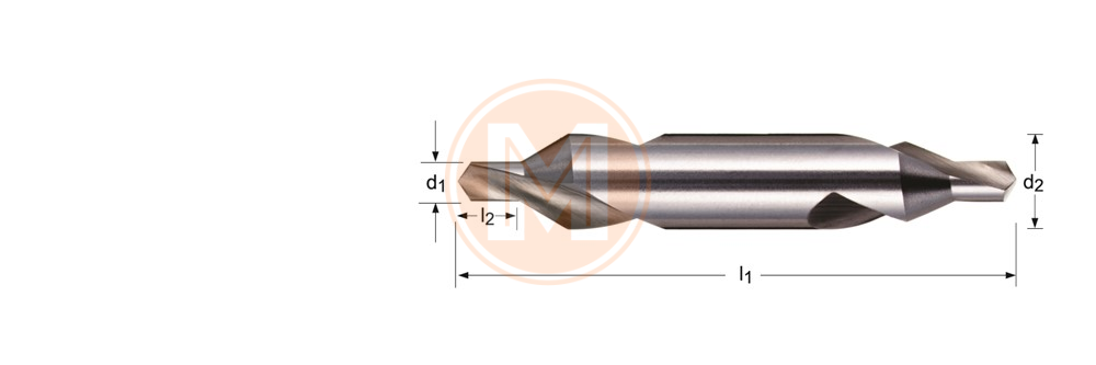 Dormer A225 (A225BS1) Centreerboor HSS - 60°, BS328 | Toolmaster.shop